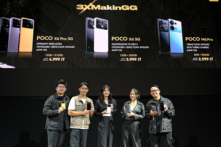 POCO Merilis Tiga Smartphone Berperforma Ekstrem - Male Inspire