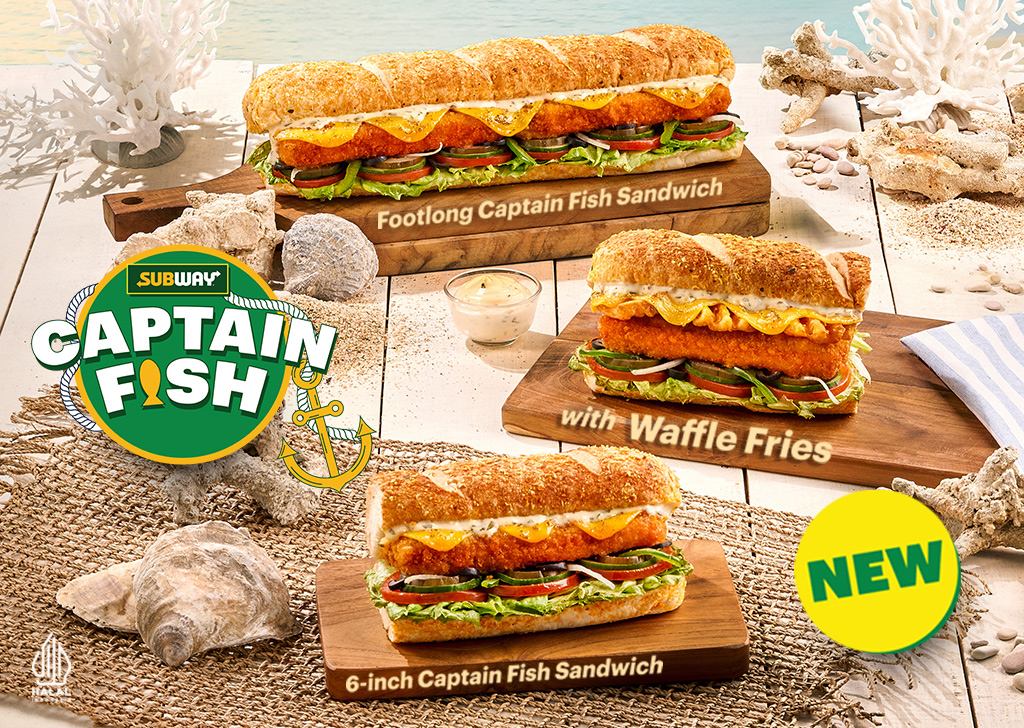 Subway Memperkenalkan Captain Fish, Sajian Baru Pecinta Hidangan Laut ...
