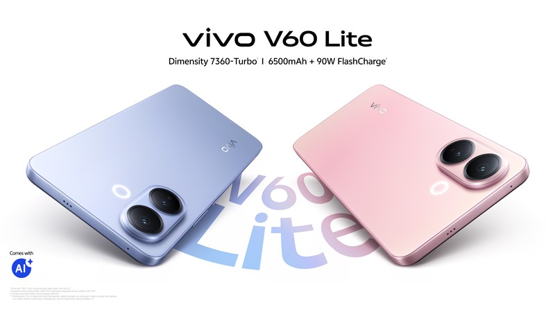 Vivo V60 Lite 'Gaya On, Game On', Desain Premium dengan Performa Andal ...
